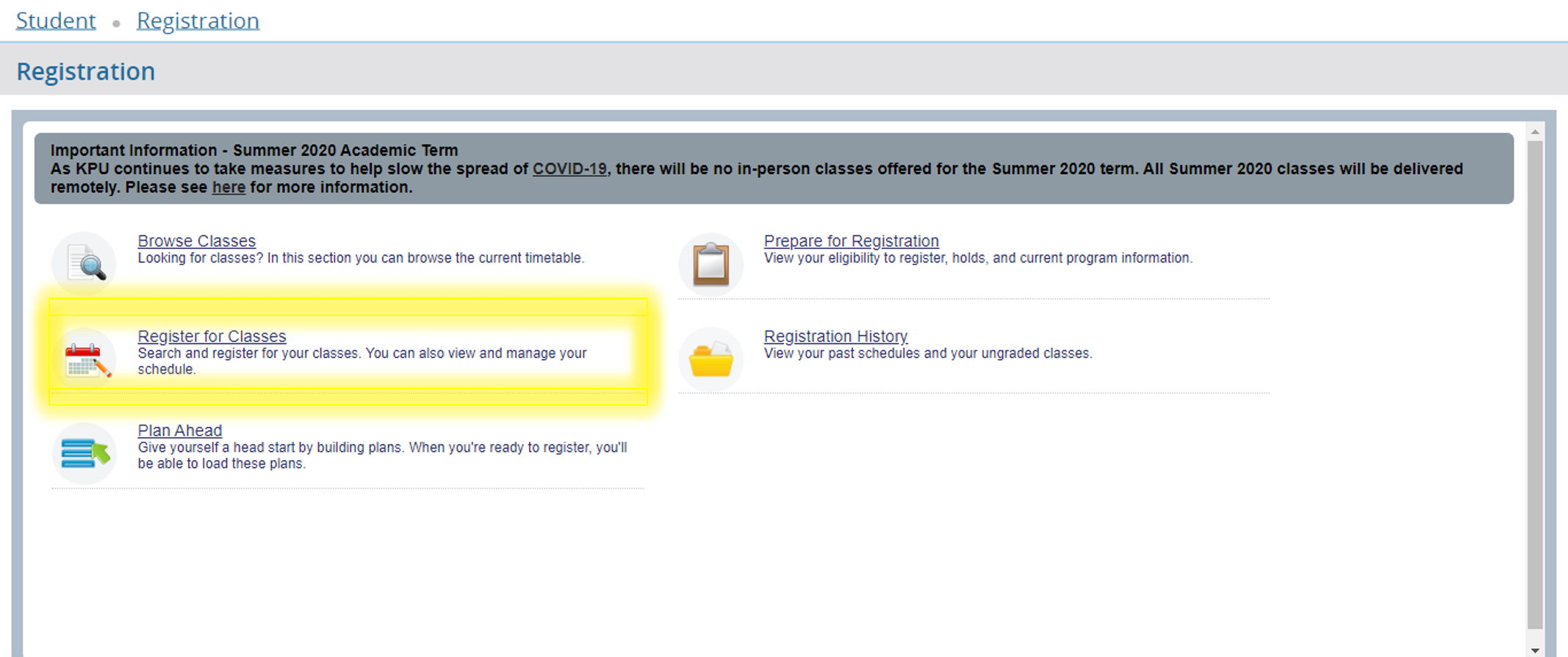 Step 4. Register for Courses | KPU.ca - Kwantlen Polytechnic University